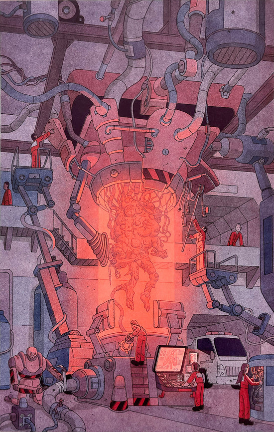 Tim Peacock - Phase 2 Risograph – Nucleus Portland