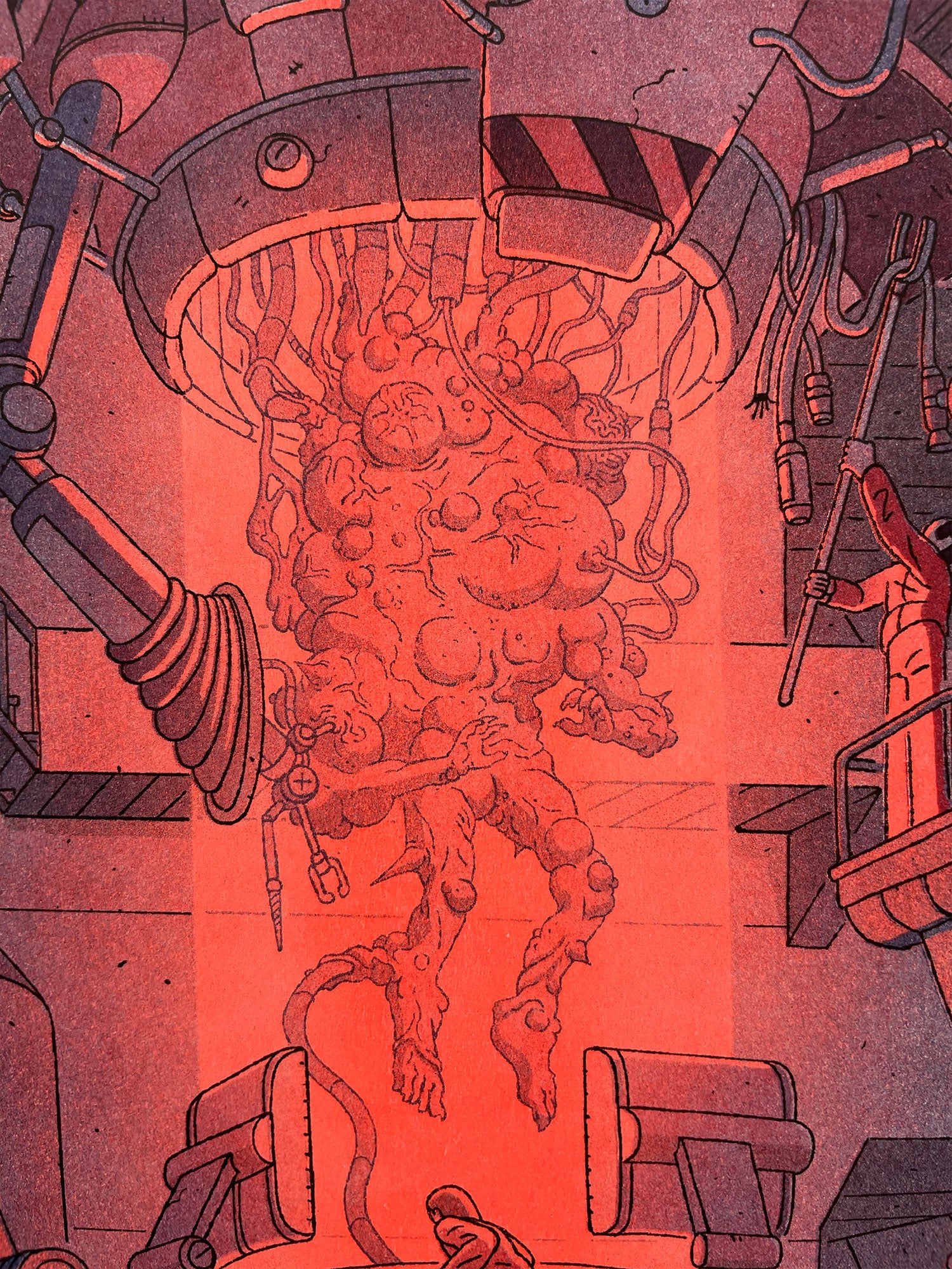 Tim Peacock - Phase 2 Risograph – Nucleus Portland